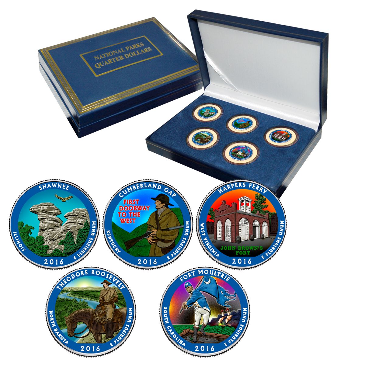 2016 America the Beautiful® National Parks Set - Colorized