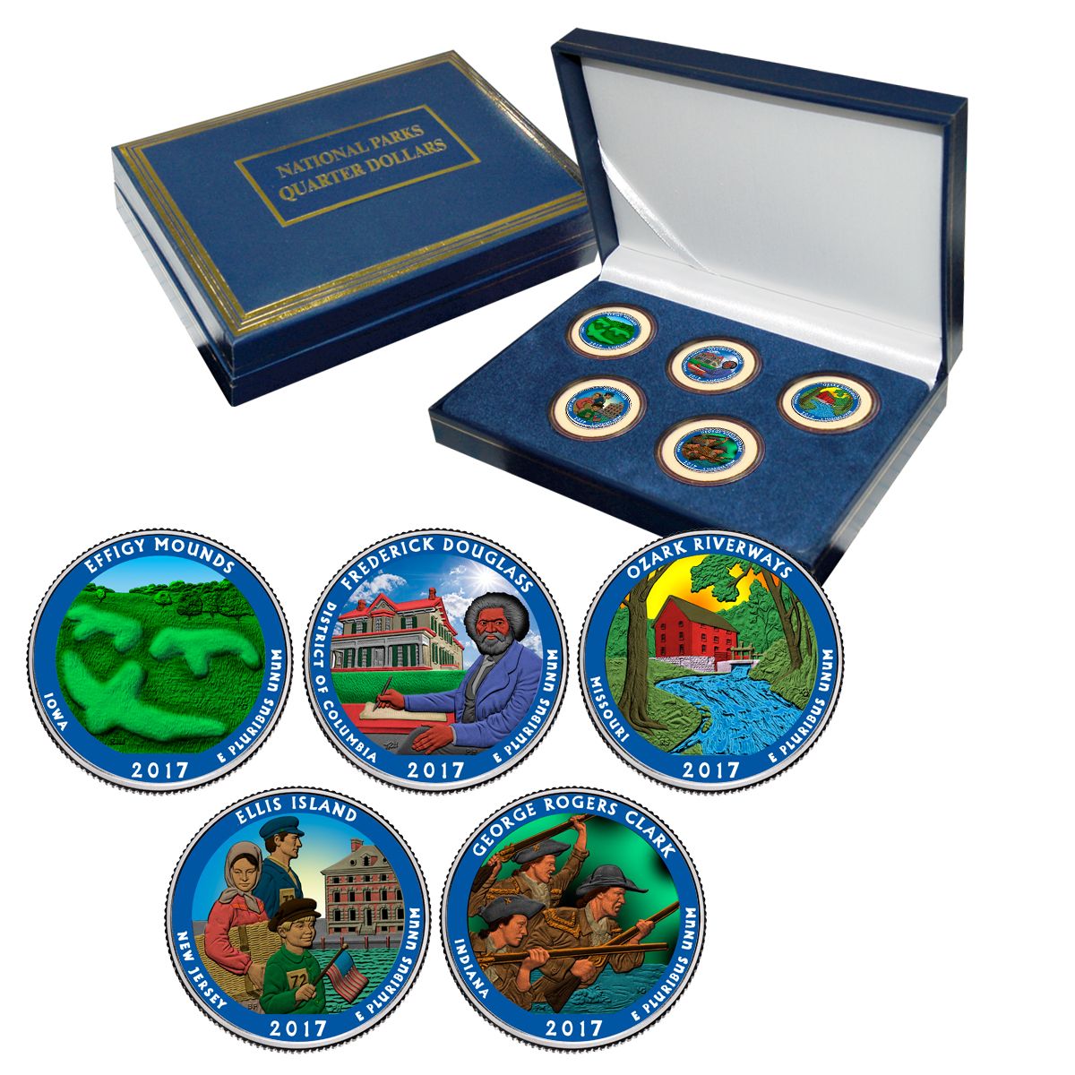 2017 America the Beautiful® National Parks Set - Colorized