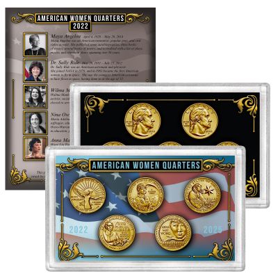 2022 24K Gold Plated American Women Quarters