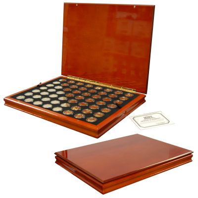1999-2009 State and Territorial Quarters, Gold Plated, Boxed